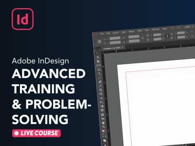 A customized Adobe InDesign training session tailored to your needs ...