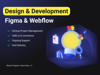 An amazing Webflow website | Design in Figma | Develop in Webflow | Upwork
