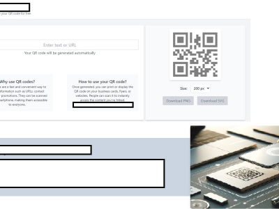 Web Tool: Full modern QR Code Generator full Website with codes. | Upwork