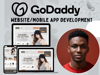 GoDaddy Website Design/Redesign, Godaddy ecommerce, Godaddy landing ...