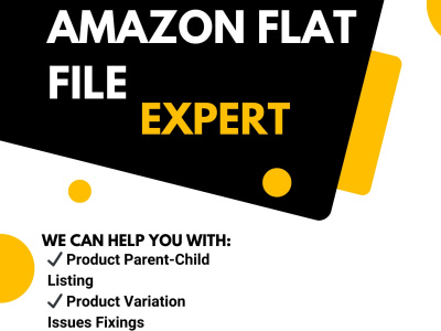 Amazon variation expert - Parent-Child Listing Errors Troubleshoot | Upwork