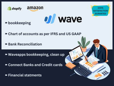 Expert Level Wave Bookkeeping | Upwork