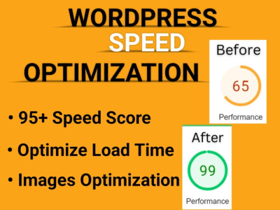 Wordpress Speed Optimization With 95+ Score | Upwork