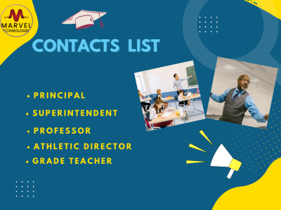 A list of Principal, Superintendent, and Professor, contacts | Upwork
