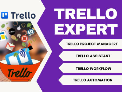 Trello Expert, Trello Project Manager, Trello Assistant, Trello ...