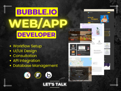 Very responsive mobile and web app development using Bubble.io | Upwork