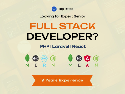 Full-Stack PHP, Laravel developer | CodeIgniter | MERN Stack | React | Upwork