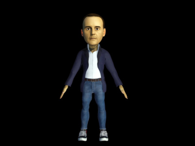 3d cartoon animation , 3d character animation, rig, model, rig in ...