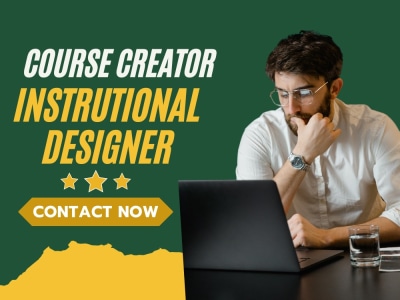 Online course content, course creation, elearning website | Upwork