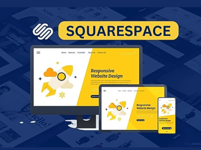 A professional and responsive squarespace website | Upwork