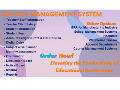 A complete school management system with student, teacher, admin modules | Upwork