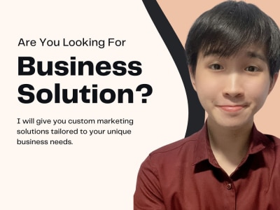 Custom marketing solutions tailored to your unique business needs. | Upwork