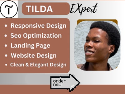 Tilda Website Design Tilda Landing page Tilda | Upwork