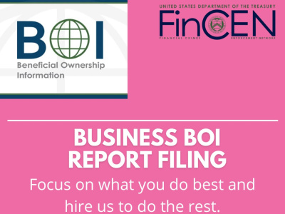 BOI Report (BOIR) filing confirmation. | Upwork