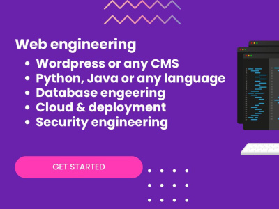 Web engineering and deployment for any project | Upwork