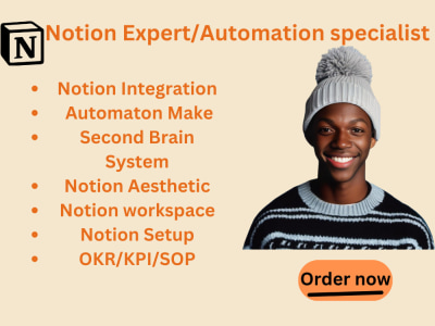 Customized Notion workflows to streamline your listings! | Upwork