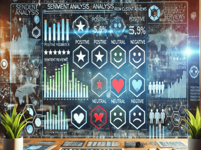 Sentiment Analysis and Visualization of Client Reviews | Upwork