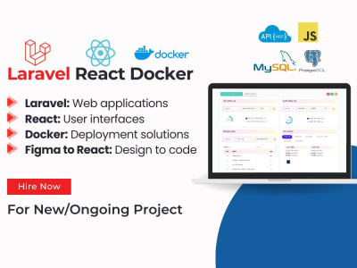 Web Applications with Laravel, React & Docker | Figma to React Conversion | Upwork