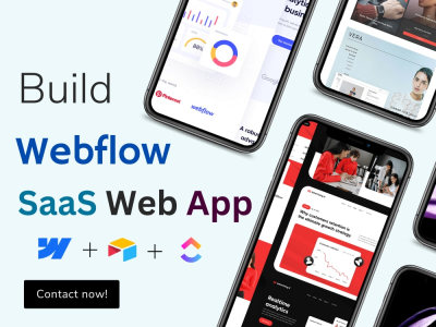 Mvp saas web app built bubble mendix webflow airtable | Upwork