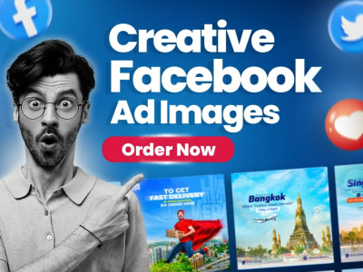 Design ad images, social media post, facebook ad creative, instagram ...