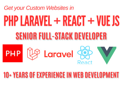 Full-Stack Specialist in PHP Laravel | React | Vue.js Development | Upwork