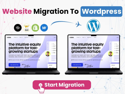 Seamless Migration to WordPress from Wix, Webflow, Squarespace & More | Upwork