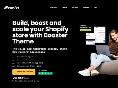 Installed Shoptimized and booster theme and customize your Shopify store | Upwork