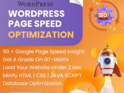 WordPress website speed optimization | Page Speed Optimization-Site Speed | Upwork