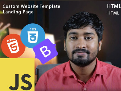 Landing pages using HTML, CSS, bootstrap | Upwork
