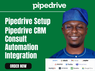 Pipedrive CRM Customization and Setup Pipedrive Automation Integration | Upwork