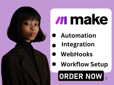 Responsive Make. com workflow, integromat, zapier automation integration | Upwork