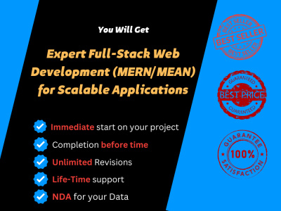 Expert Full-Stack Web Development (MERN/MEAN) for Scalable Applications | Upwork