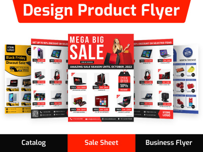 Sell sheet, sales sheet, product catalog, and product flyer design | Upwork