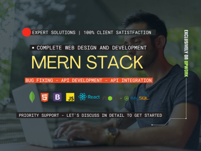 Full stack MERN Development | MERN Stack | ReactJs | NodeJs | NextJs | Upwork