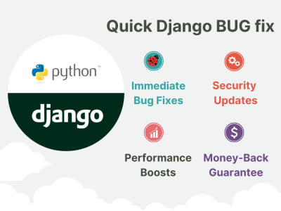 Fast bug fixes for your existing Django and React applications | Upwork