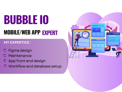 Buld bubble web app website bubble io marketplace bubble no code ...
