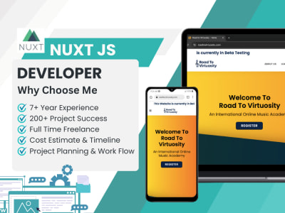 A Expert Nuxt JS Developer | Upwork