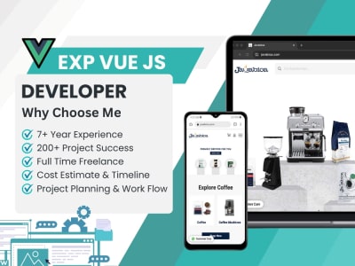 A Expert Vue JS Developer | Upwork