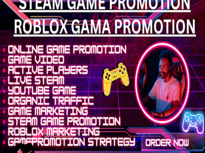 Fortnite map promotion game promotion steam game Roblox game uefn | Upwork