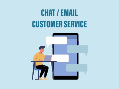 A chat/email customer service representative | Upwork