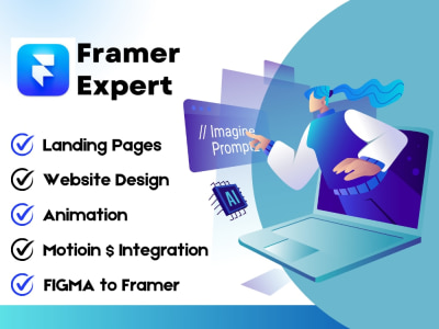 Framer website, framer animation, Figma to Framer, Framer Motion | Upwork