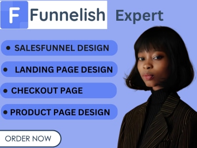 Top nouch salesfunnel design on funnelish,clone your advertorial page ...