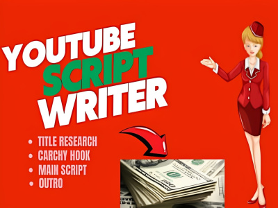 A fascinating Youtube script from a Youtube scriptwriter proficient ...
