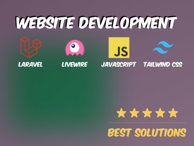 A Laravel Website with Tailwind and JavaScript | Upwork