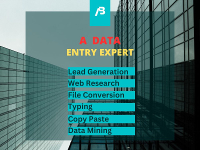 Data Entry Services; B2B Lead, File Conversion, Copy Paste | Upwork