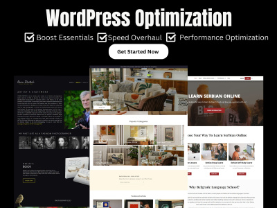 High-Speed WordPress website optimization | Upwork