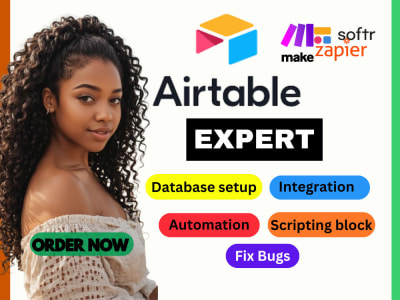 Airtable expert Database Setup with Zapier Integration and Softr automation | Upwork