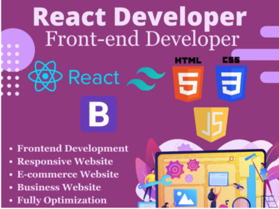 React js landing page | Upwork
