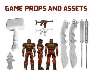 Retro ps1, psx, n64 low poly 3d models and props for your game | Upwork