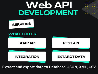 Rest or soap web API data integration database, excel, CSV | Upwork